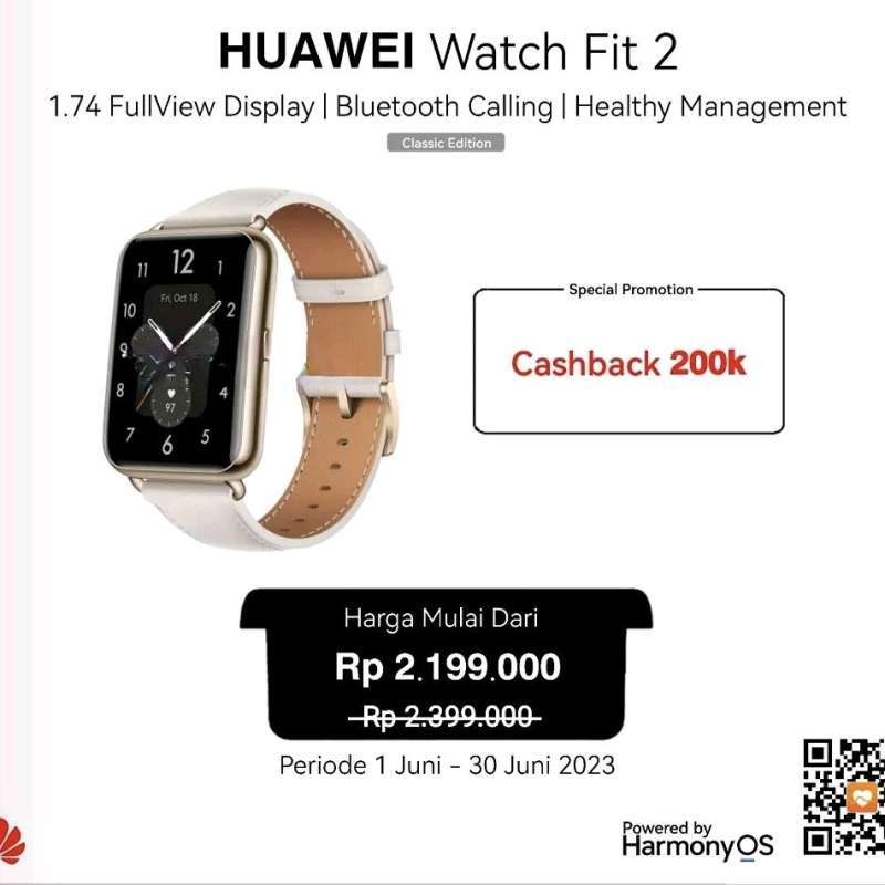 Jual Huawei Watch Fit 2 Clasic di Seller Zea shop - Embong Kaliasin ...
