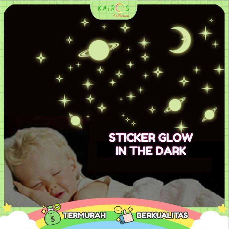 Jual Sticker Glow In The Dark Aneka Motif - Big Star Di Seller Kairos ...