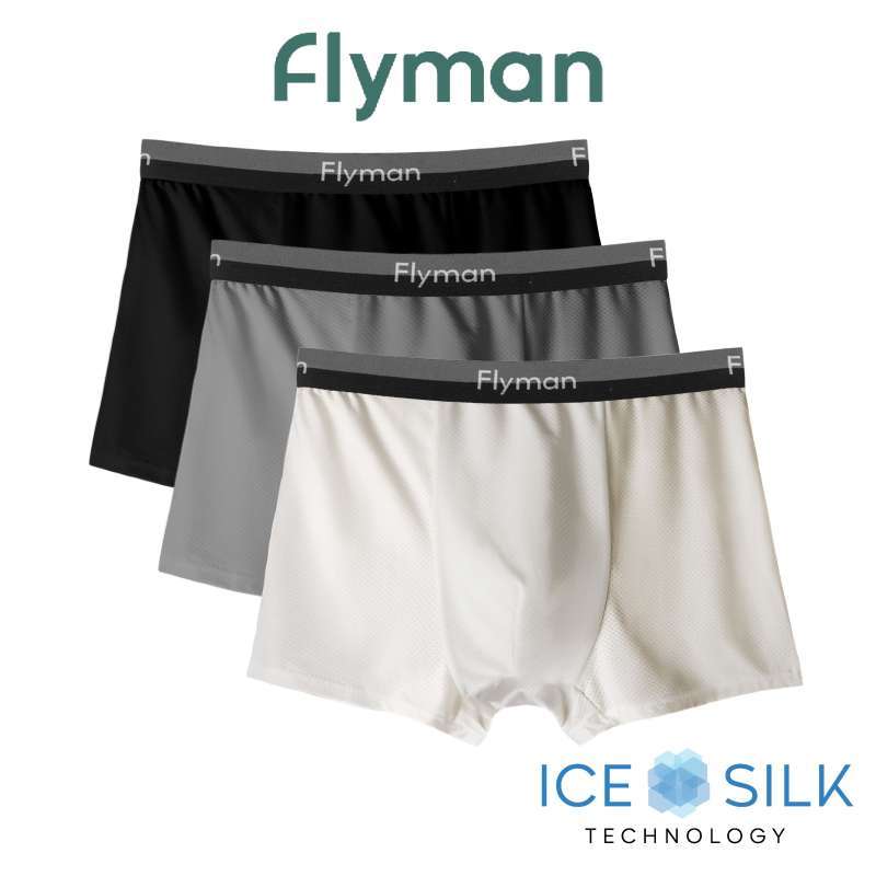 Promo Flyman Celana Dalam Boxer Sport Cool Mesh Pria Clana Dalem Cd ...
