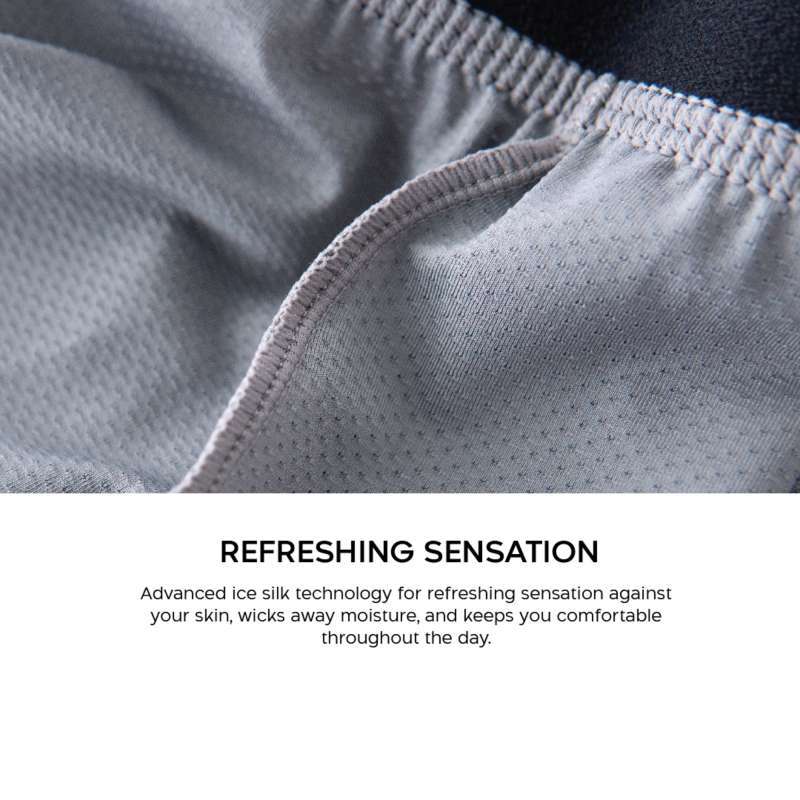 Promo Flyman Soft Mesh Boxer 1 Pcs Fm 3385 Diskon 28% Di Seller Flyman ...