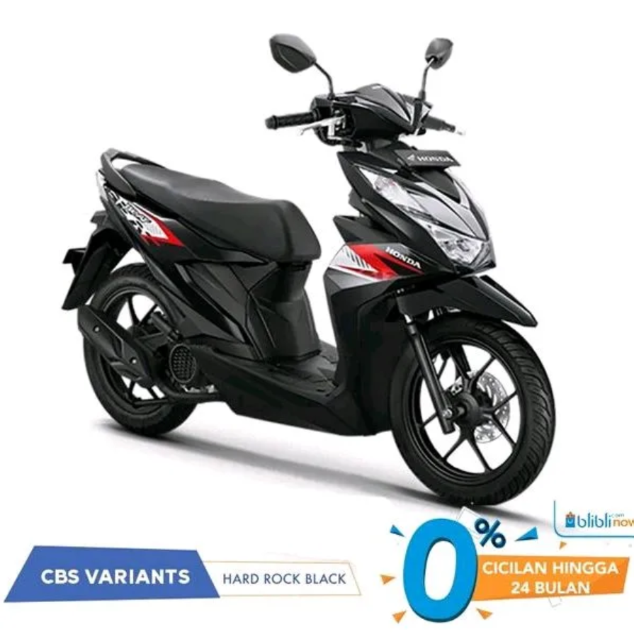 Jual Honda BeAT CBS Hitam di Seller Rama Pro Bike Motor - Embong ...