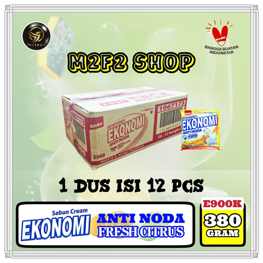 Jual Sabun Cuci Colek Cream Ekonomi Anti Noda E900k Fresh Citrus ...
