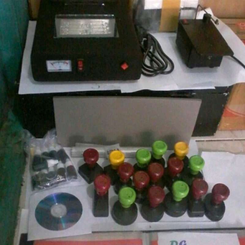 Jual Paket Mesin Stempel Warna Jumbo 4 Lampu (komplit) Di Seller Tokoberkatsejati ...