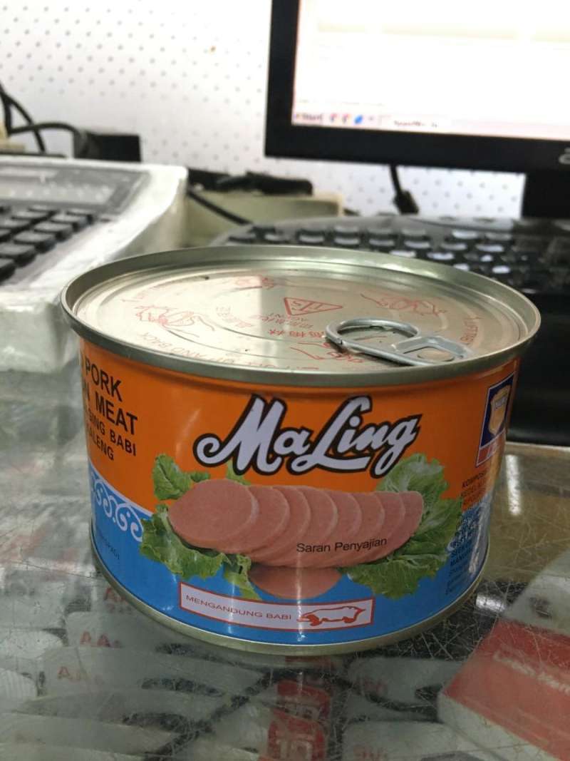 Jual Maling Daging Babi Dalam Kaleng Non Halal Di Seller Mrbenshope ...