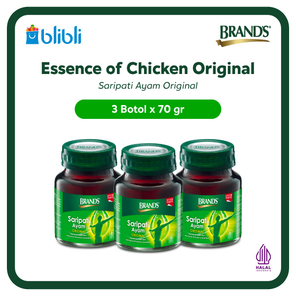 Jual Brand's Paket Trial Spesial - Saripati Ayam Original [70 Gr X 3 ...