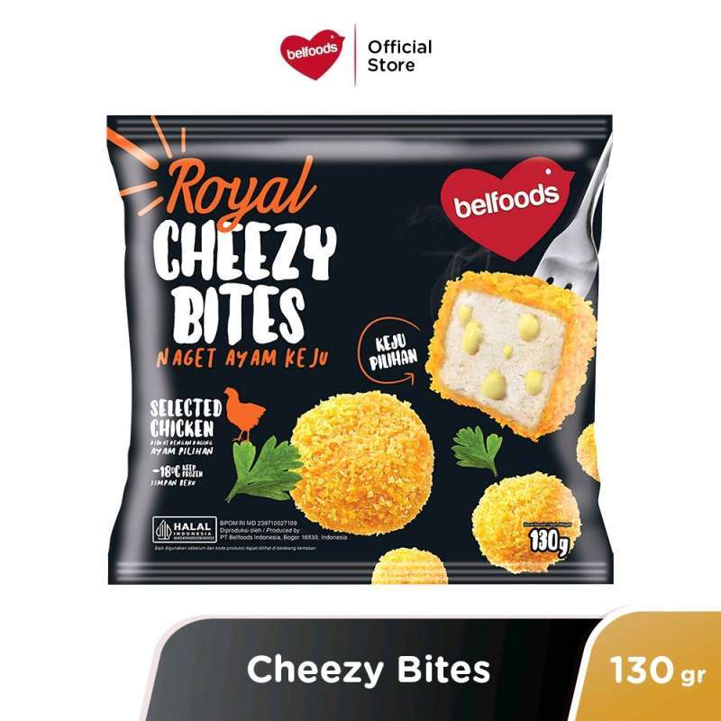 Jual BELFOODS ROYAL CHEESY BITES / NUGET KEJU di Seller Askana Frozen ...