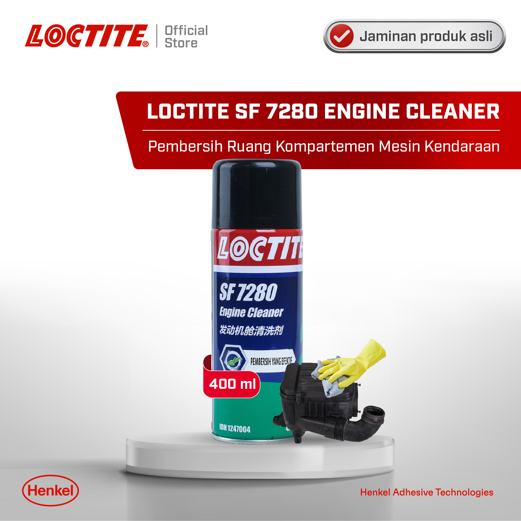 Jual Henkel Loctite Sf 7280 Engine Cleaner Pembersih Ruang Mesin 400 Ml ...