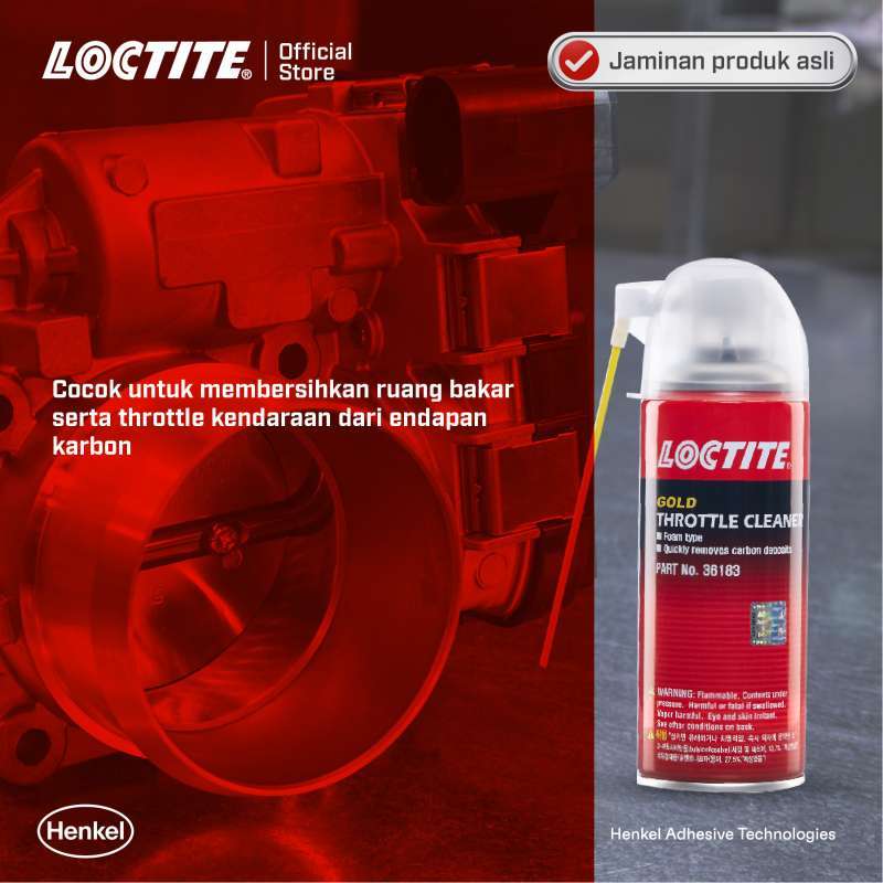 Jual Henkel Loctite Sf 7110 Gold Throttle Cleaner 250 Ml Di Seller Loctite Indo Official Store ...