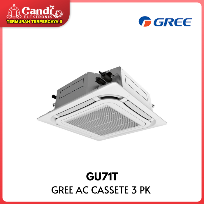 Jual GREE AC CASSETTE STANDARD 3 PK GU71T / GU-71T di Seller Candi Elektronik Official Store ...
