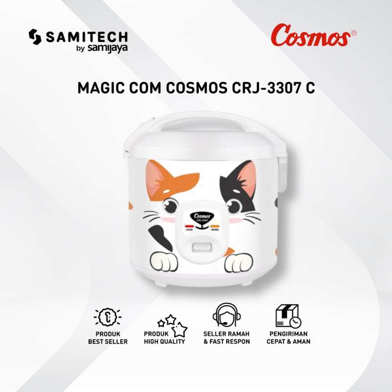 Promo Cosmos Crj-3307 Rice Cooker 1.8l Fabelia Series Diskon 9% Di ...