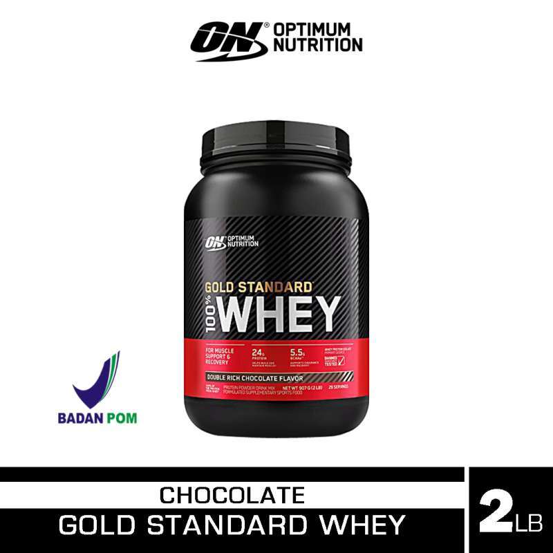 Jual OPTIMUM NUTRITION GOLD STANDARD WHEY PROTEIN 2LB CHOCOLATE - SUSU ...