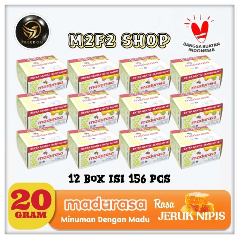 Promo Madurasa Minuman Madu Asli Rasa Jeruk Nipis Sachet - 20 gr ...