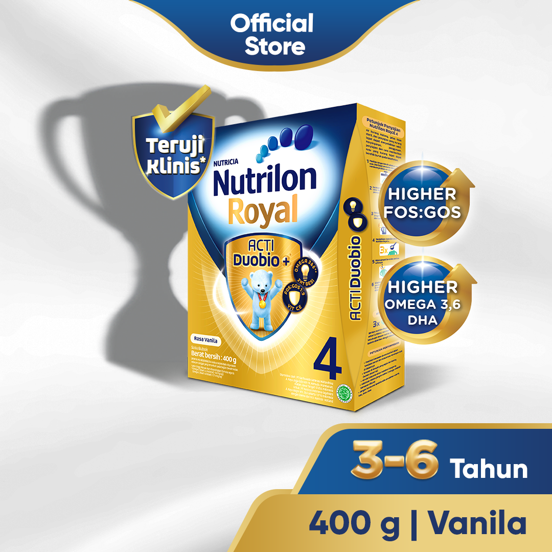 Jual Nutrilon Royal 4 Vanila Susu Pertumbuhan 400 g di Seller Bliblimart (Ibu & Anak) - Gudang ...