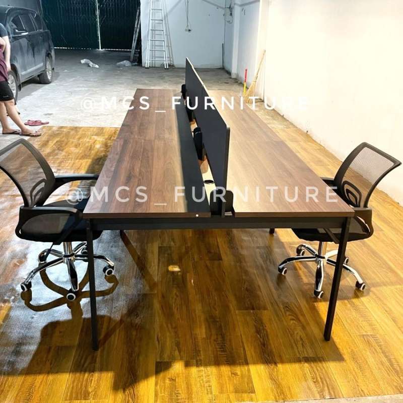 Promo Meja Kantor Kaki Besi Meeting Cubical Mebel Furniture Semarang ...