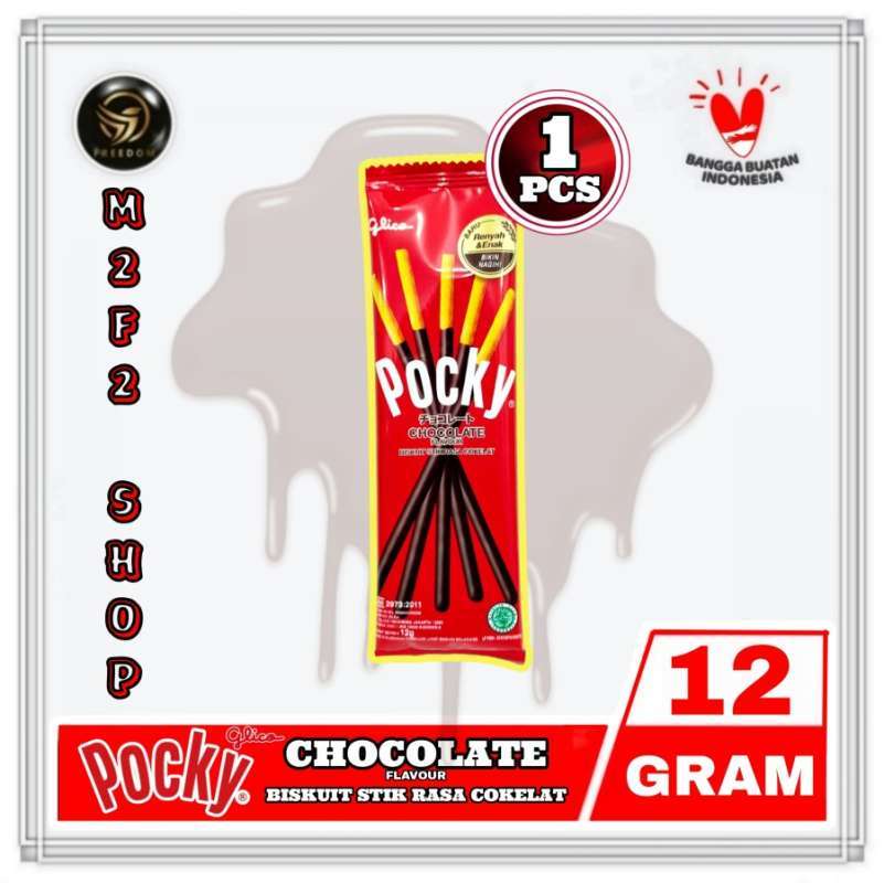 Promo Glico Pocky Biskuit Cokelat Original Stik | Chocolate Flavour ...