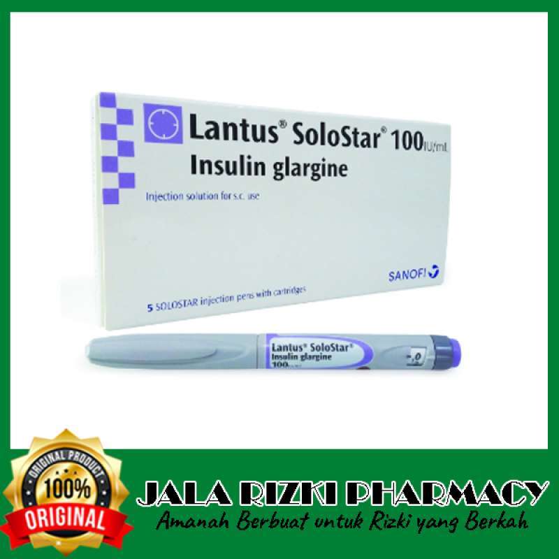 Jual Lantus Solostar - 1 Flexpen @Cartridge 3 ml di Seller Jala Rizki ...