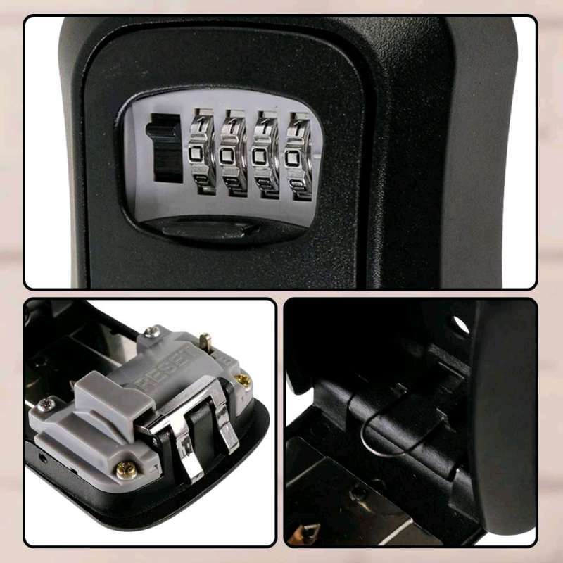 Promo Brankas Safe Deposit Box Dinding Wall Mounted Diskon 47% Di ...