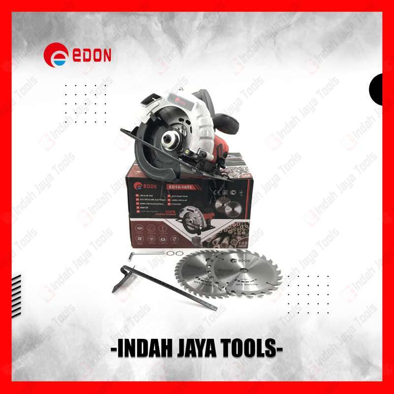 Promo EDON ED-1851 Mesin Circular Saw - Mesin Gergaji Potong Kayu 7 ...