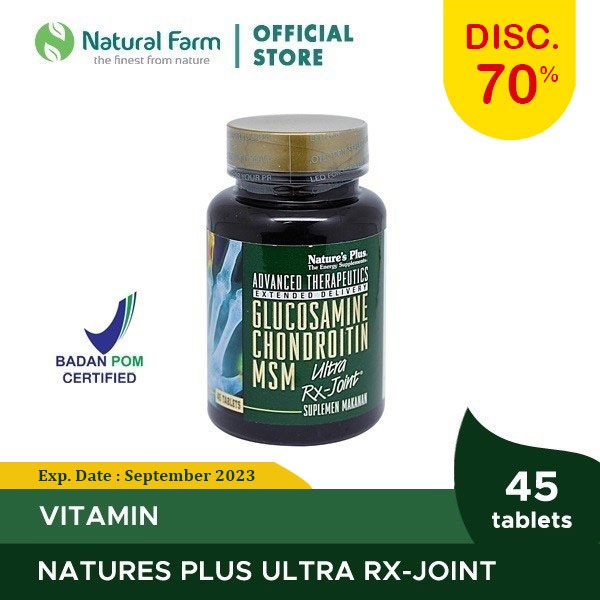 Jual WHS - Nature's Plus Ultra R/X Joint W/Msm (45 Tabs) - EXP 09/23 di ...