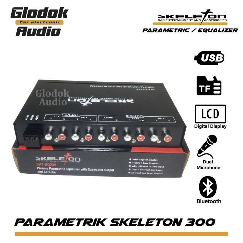 Promo Skeleton Skt Eq300 Bluetoth Parametric Equalizer/priem ...
