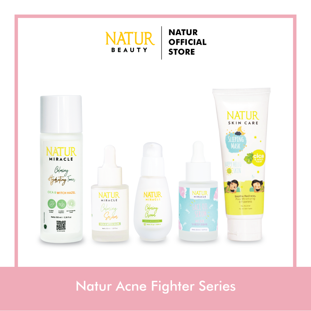Promo Acne Fighter Series Diskon 50% di Seller Natur Official Store ...