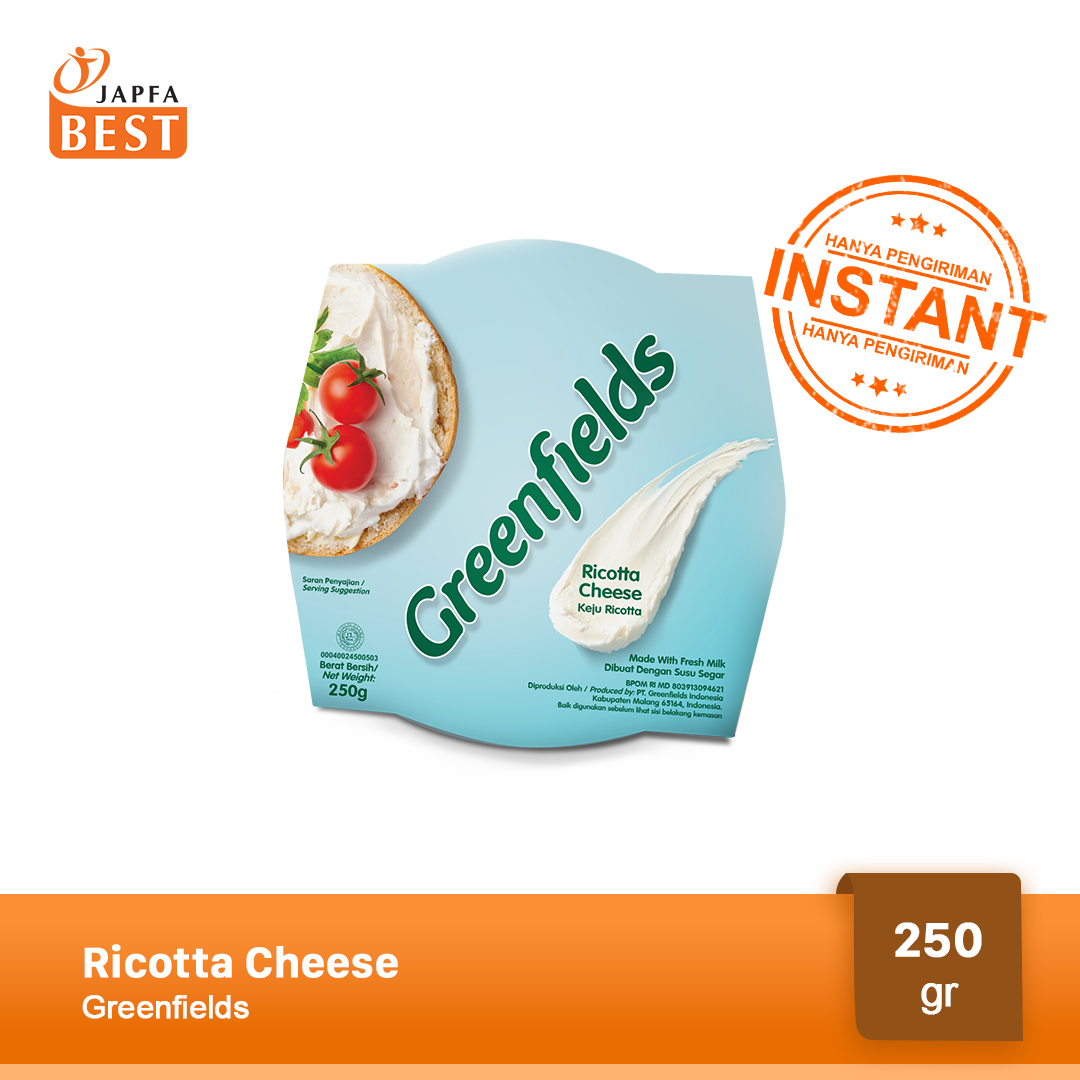 Promo Ricotta Cheese / Keju Ricotta Greenfields 250gr Diskon 20% di ...