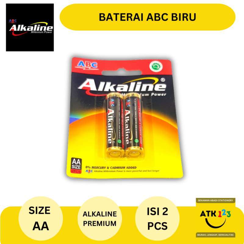 Jual Baterai Battery Alkaline Abc Aa Set Isi Pcs Di Seller Toko