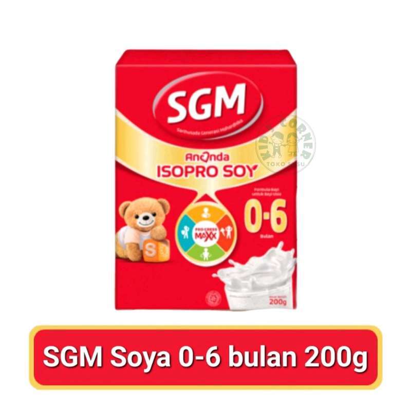 Promo Sgm Ananda Soya 0-6 Bulan 200gr Diskon 6% Di Seller Kid's Corner ...
