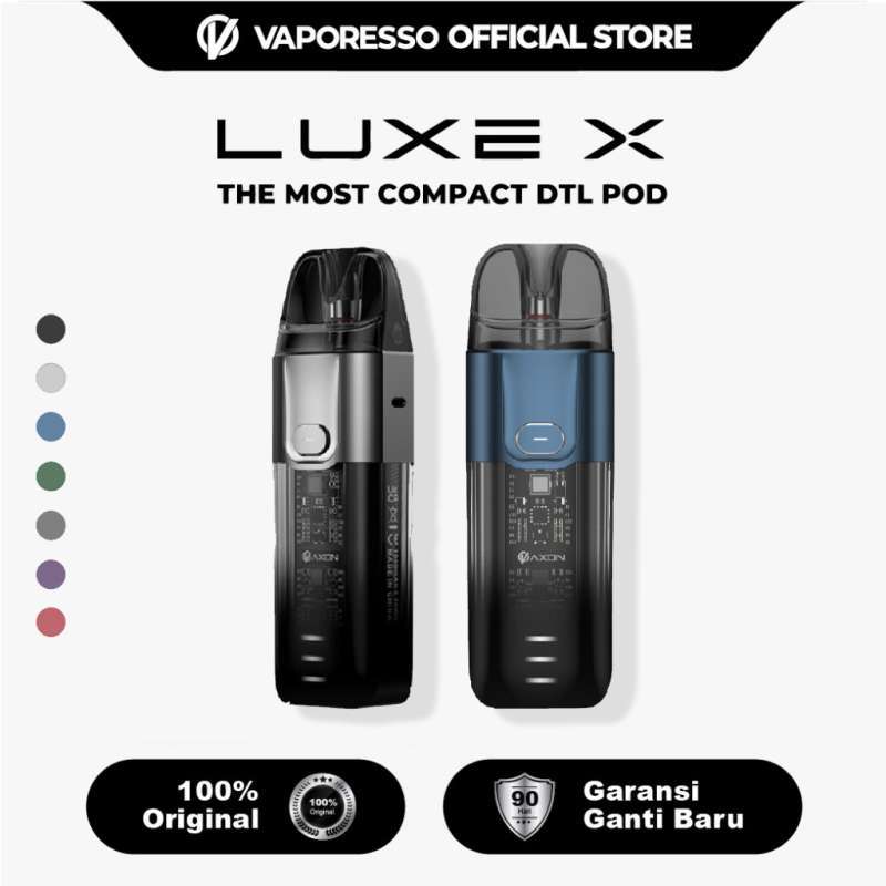 Jual Vaporesso Luxe X Pod Kit 1500mah 5ml 100% Original - Black Di ...