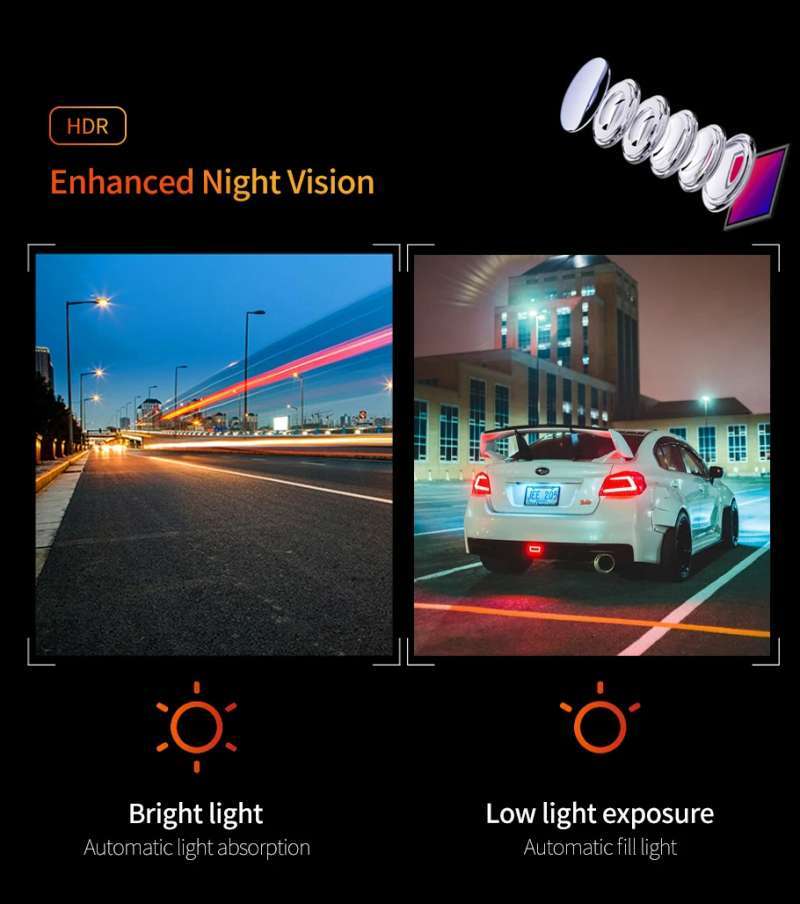 Jual Tripledi Dash Cam M12 Wifi Night Vision Ultra Hd 4k 2160p Kamera ...