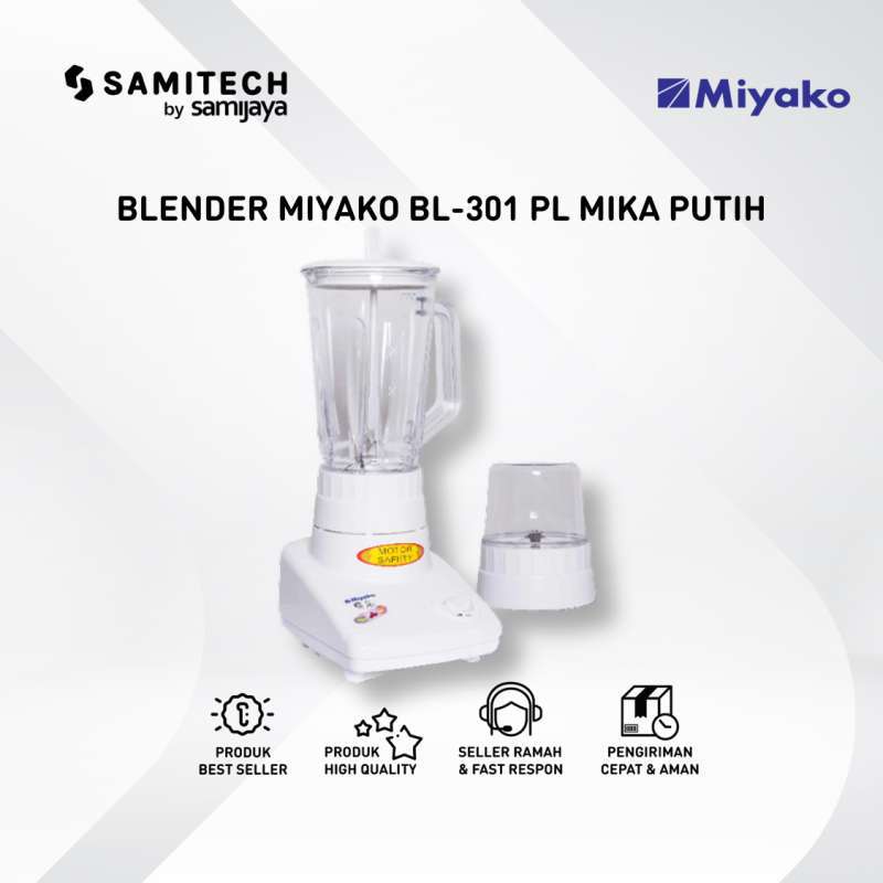 Jual Miyako Bl-301 Pl W Mika Blender Putih Di Seller Cv. Sami Jaya ...