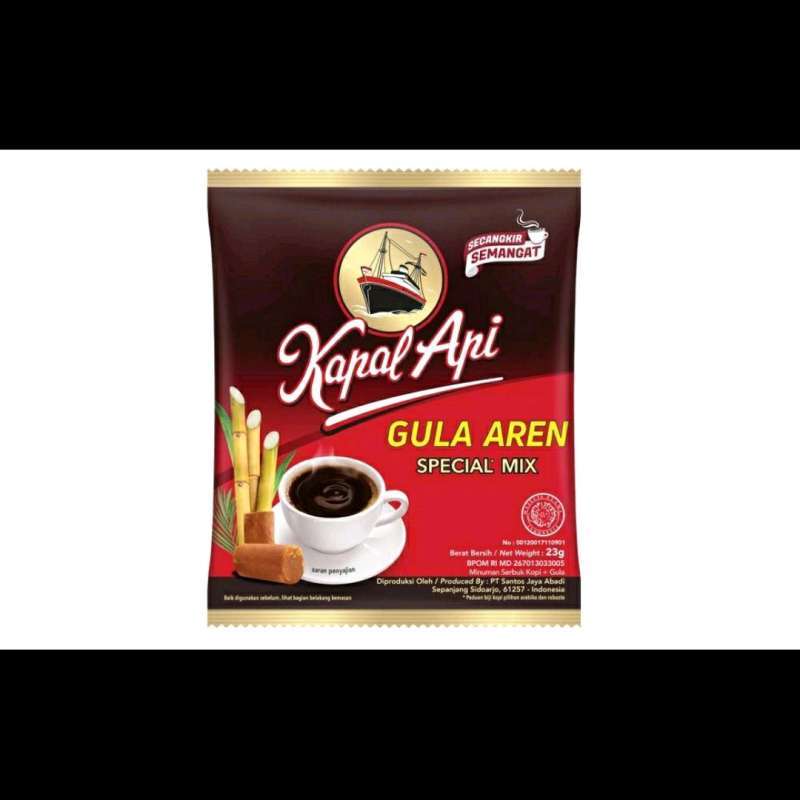 Jual KOPI 2 IN 1 KAPAL API SPECIAL MIX GULA AREN 23GR di Seller ...