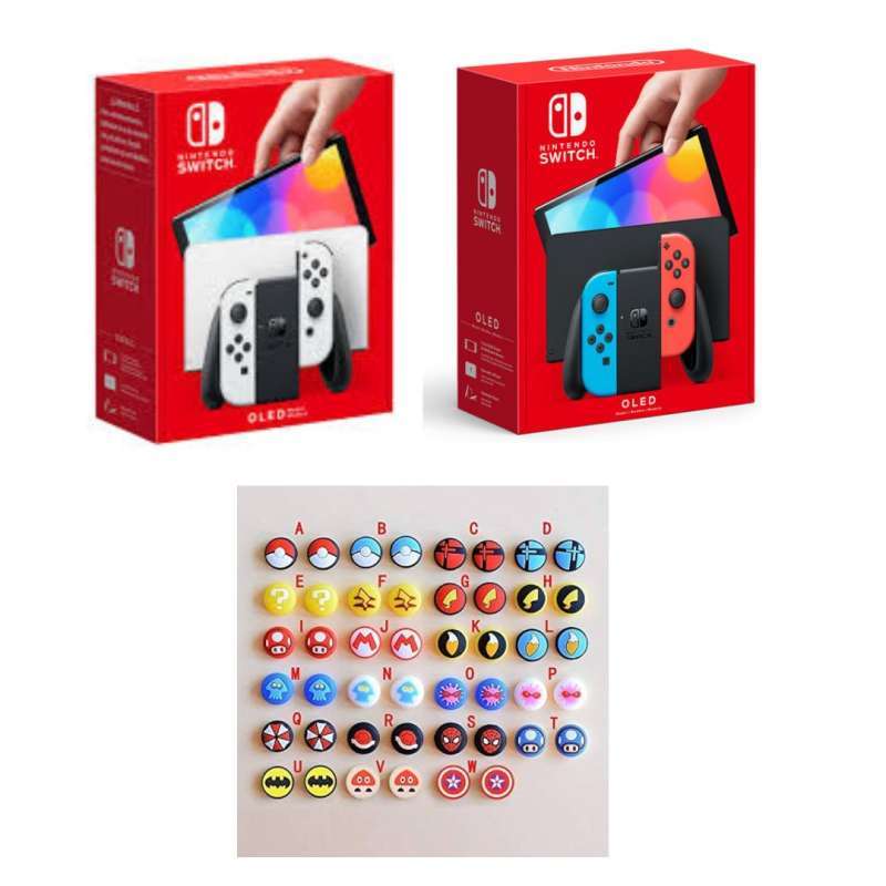 Jual Nintendo Switch (oled Model) White Set Di Seller Supersonic Game ...