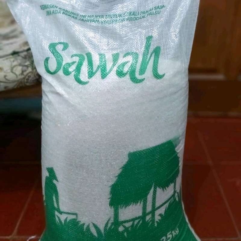 Jual beras sawah hijau 25kg di Seller Shanum dk store 1 - Bulusan, Kota ...