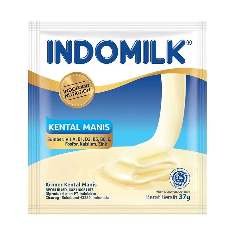 Indomilk Logo Jakartaindonesia July 30 2021 Indomilk Plastic Stock