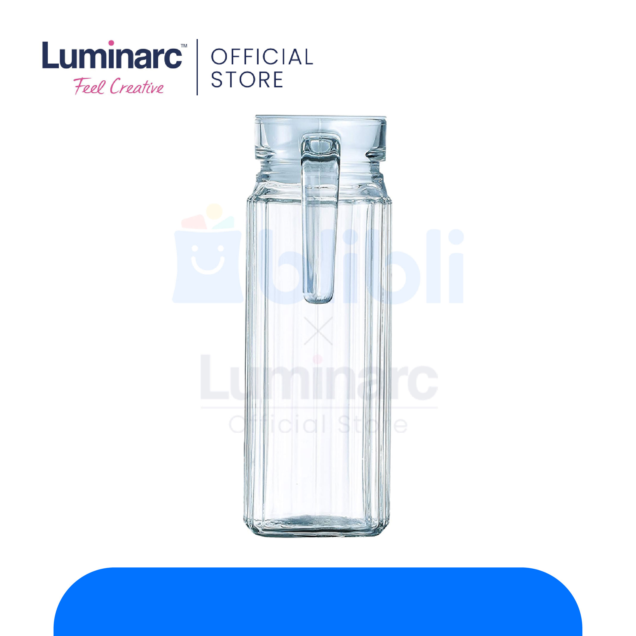 Jual Luminarc Teko Quadro Jug 1.1 Liter / Pc Di Seller Luminarc ...