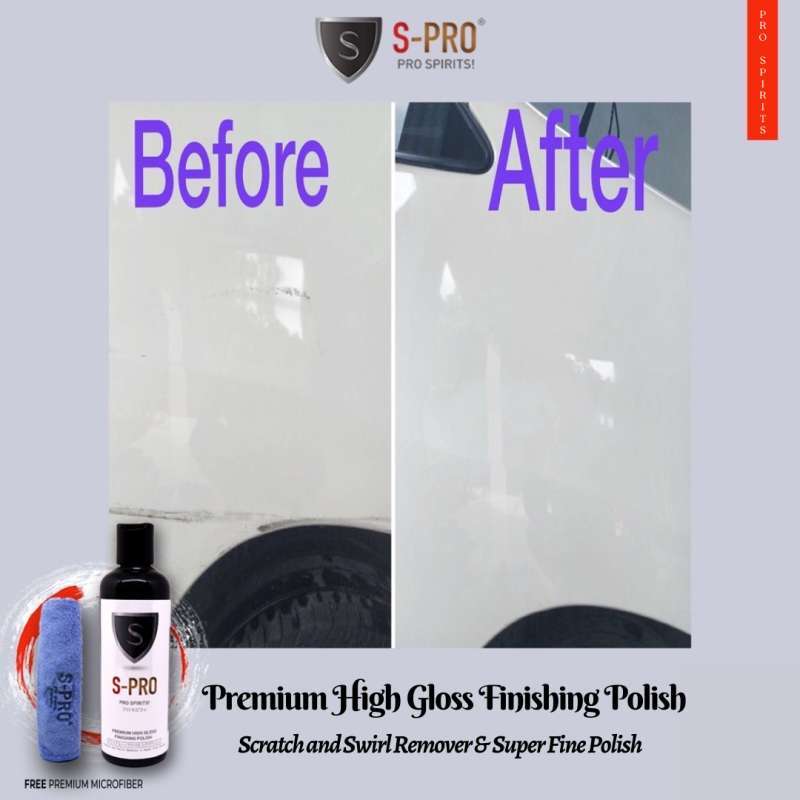 Promo Premium High Gloss Finishing Polish Swirl Scratch Nano Coating Remover Diskon 29% Di ...