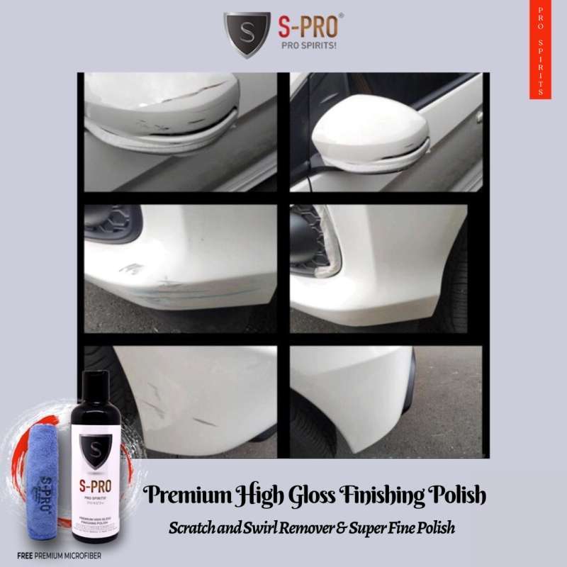 Promo Premium High Gloss Finishing Polish Swirl Scratch Nano Coating Remover Diskon 29% Di ...