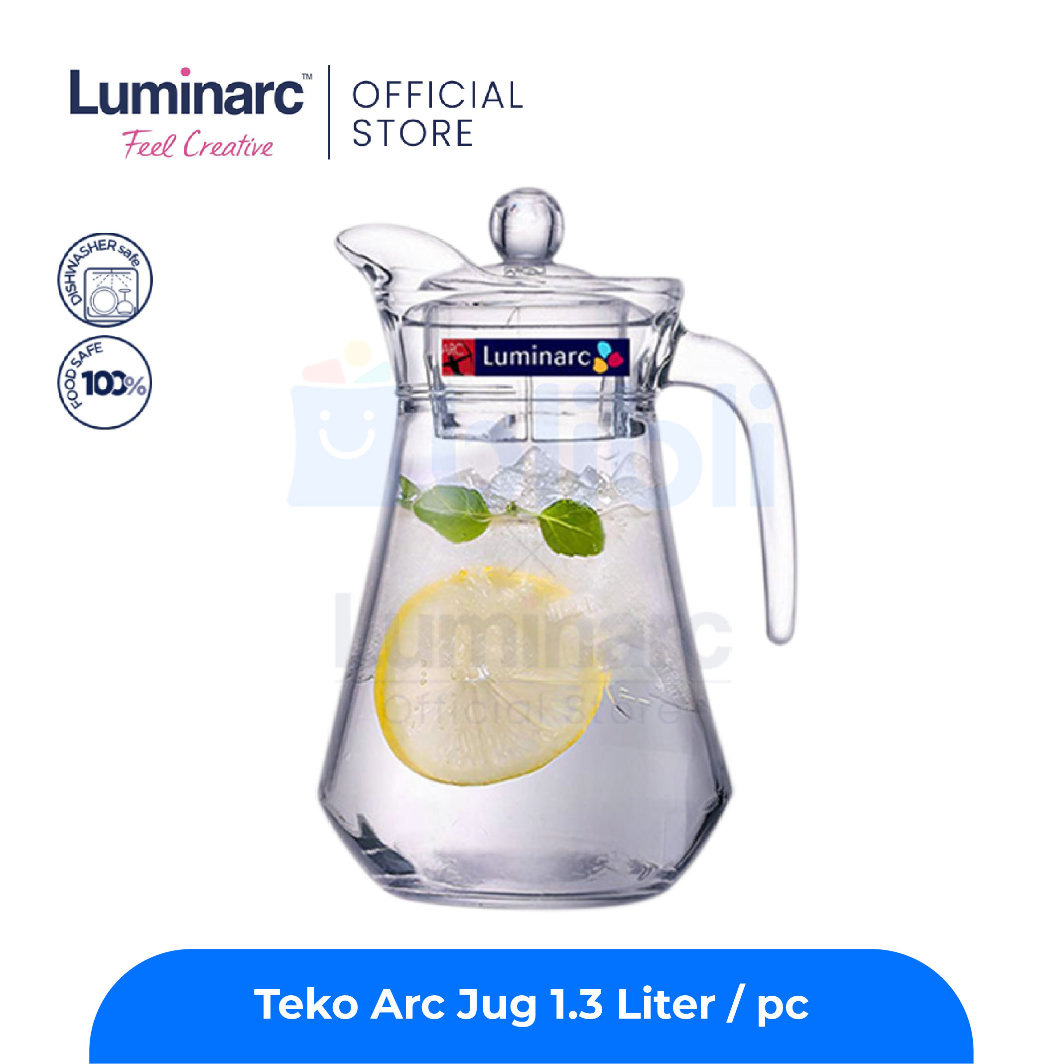 Promo Luminarc Teko Arc Jug 1.3 Liter / Pc Diskon 12% Di Seller ...