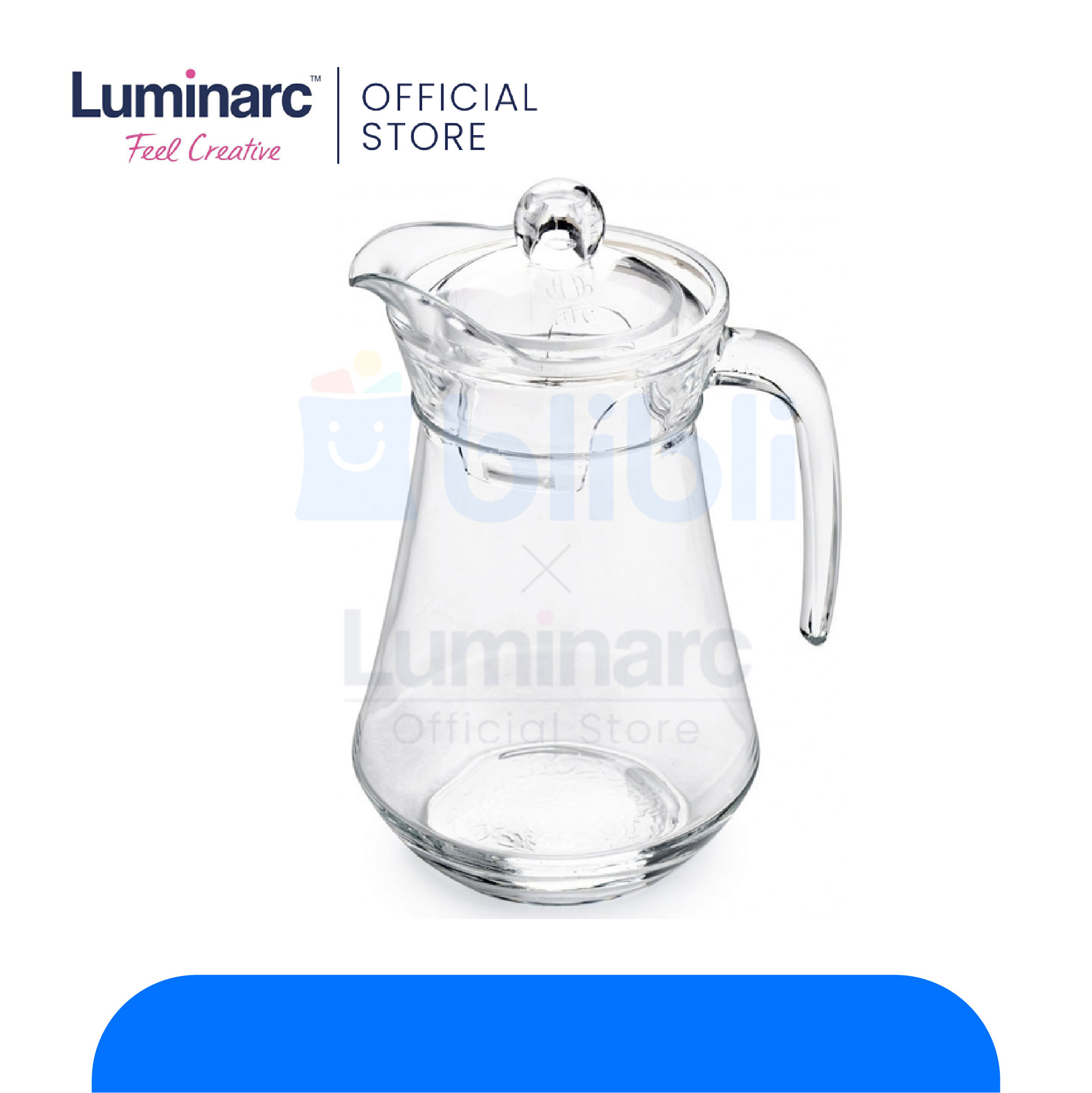 Promo Luminarc Teko Arc Jug 1.3 Liter / Pc Diskon 12% Di Seller Luminarc Official Store - Ancol ...