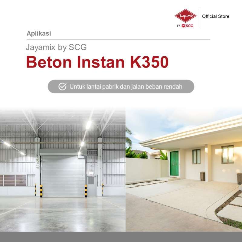 Jual Jayamix By Scg Beton Instan K350 Screening (20 Sak) Di Seller Jayamix By Scg Official Store ...