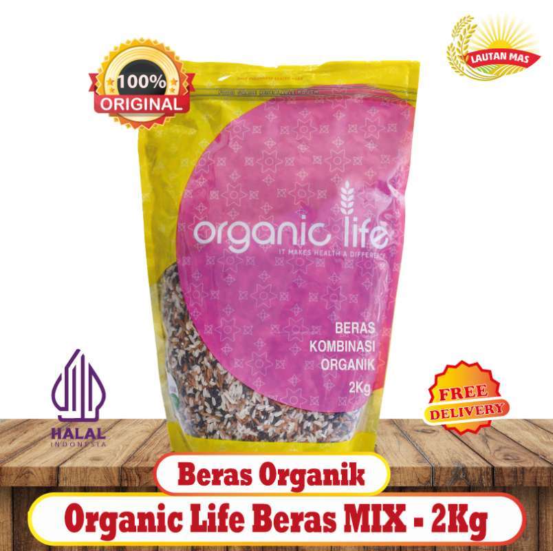 Jual Organic Life Beras Kombinasi 2kg Di Seller Lautan Mas Official ...