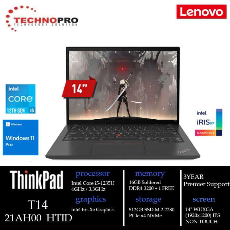 Jual Lenovo Thinkpad T14 Gen 5 Original Murah - Harga Diskon Maret 2024 ...