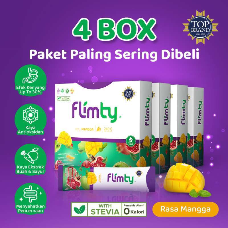 Promo Flimty Fiber - Bundling 4 Box - Paket Paling Sering Dibeli ...