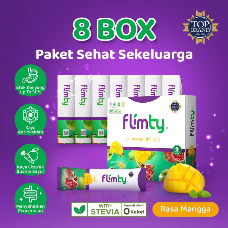 Promo Flimty Fiber - Paket Bundling 8 Box - Paket Sehat Sekeluarga ...