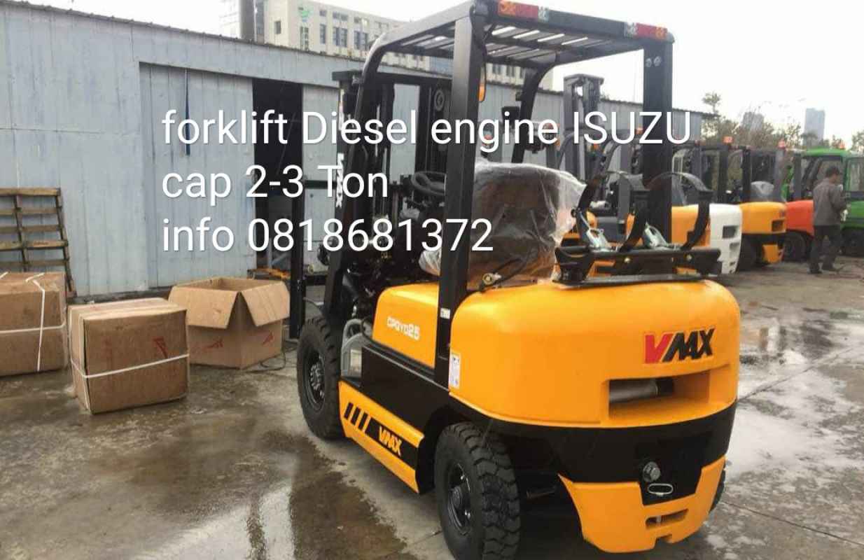 Jual Super Promo Forklift Diesel Merk Vmax Mesin Isuzu Japan Termurah 2023 di Seller PT DENKO ...