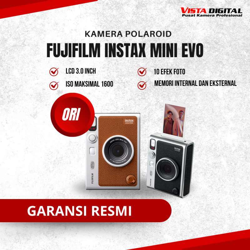 Jual Fujifilm Instax Mini Evo Kamera Polaroid Garansi Resmi Di Seller ...