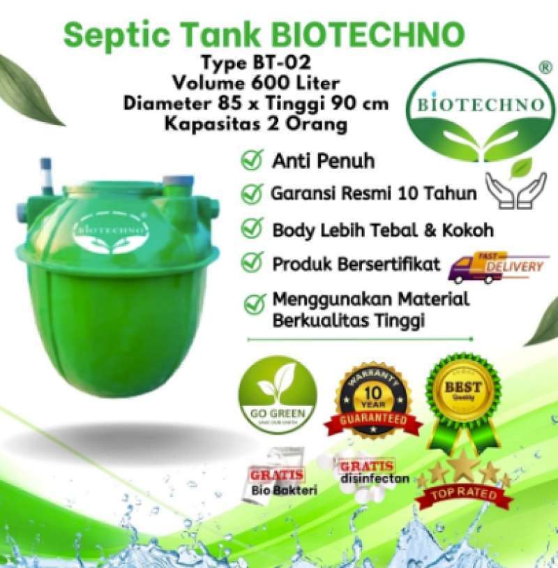 Jual Tangki Septic Tank 600 Liter Original Murah - Harga Diskon April ...