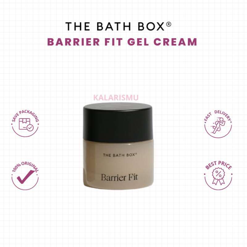 Promo The Bath Box Barrier Fit Gel Cream Moisturizer 30gr Diskon 30% di ...