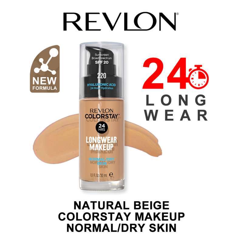 Jual Revlon Colorstay Liquid Foundation for Combination Oily Skin 220 ...